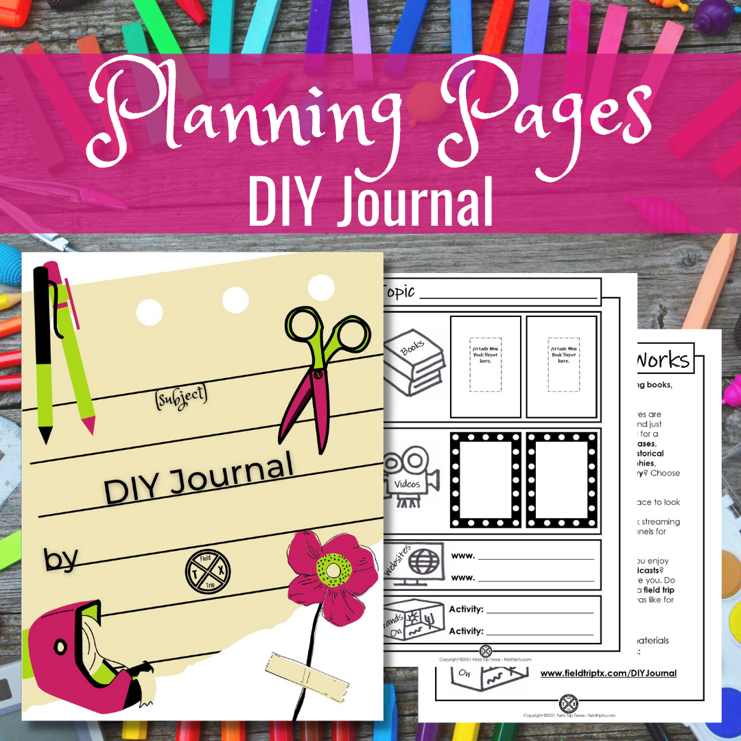 Regions of Texas DIY Journal - Field Trip Texas