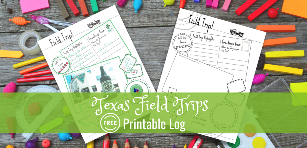 Field Trip Journaling Page | Free Printable - Field Trip Texas