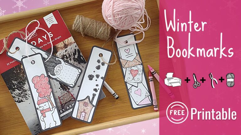 Winter Bookmarks | Free Printable - Field Trip Texas